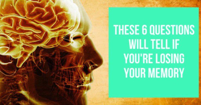 These 6 Questions Will Tell You If You’re Losing Your Memory | Stuff ...